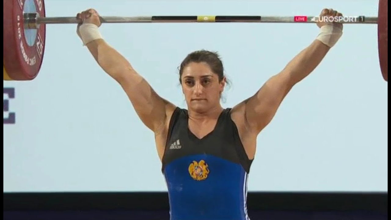 2016 European Weightlifting Championships, Women 69 kg \ Тяжелая ...
