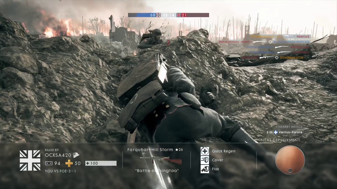 Bf1 Rsc +Parabellum suppressive - YouTube