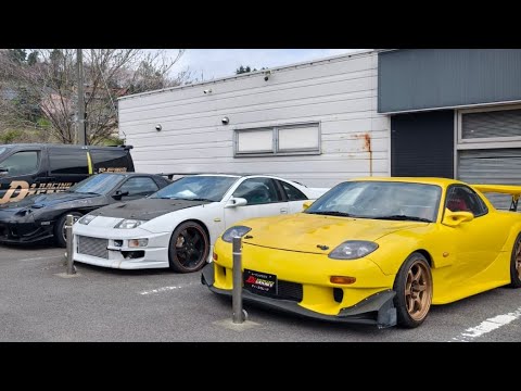 The Initial D cafe in Shibukawa, again! - YouTube