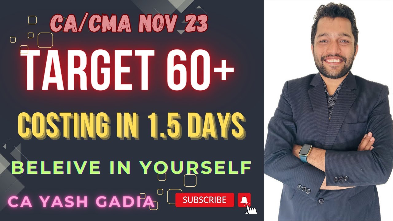 Target 60+ Costing Nov 23 - YouTube