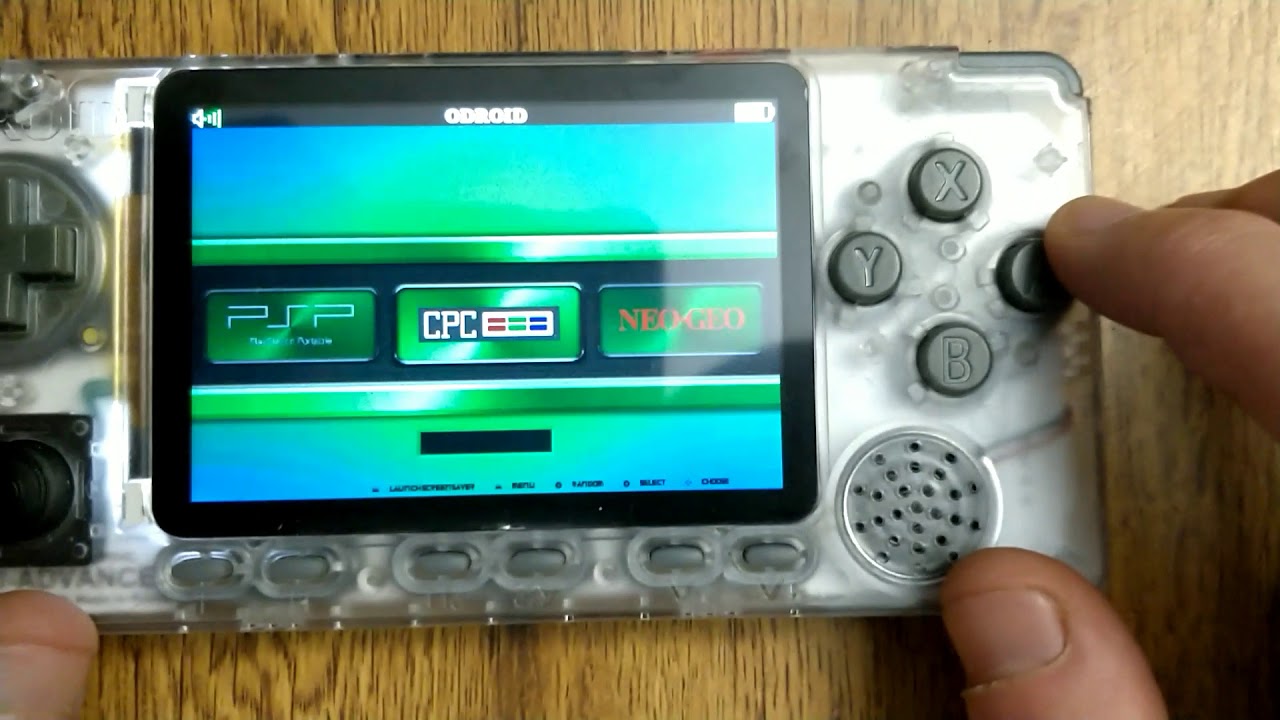 Odroid Go Advance Retro Arena Preview - YouTube