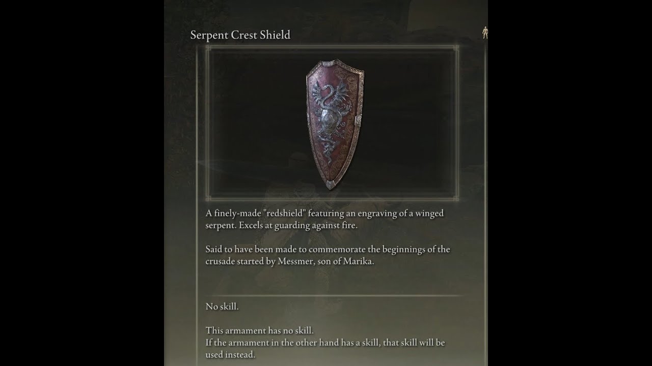 Elden Ring - Serpent Crest Shield (Incursion Painting Location/Reward ...