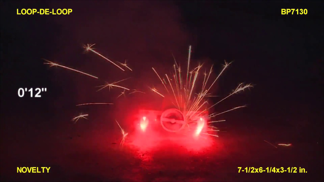Loop De Loop - Brothers Fireworks - Novelty BP7130 - YouTube