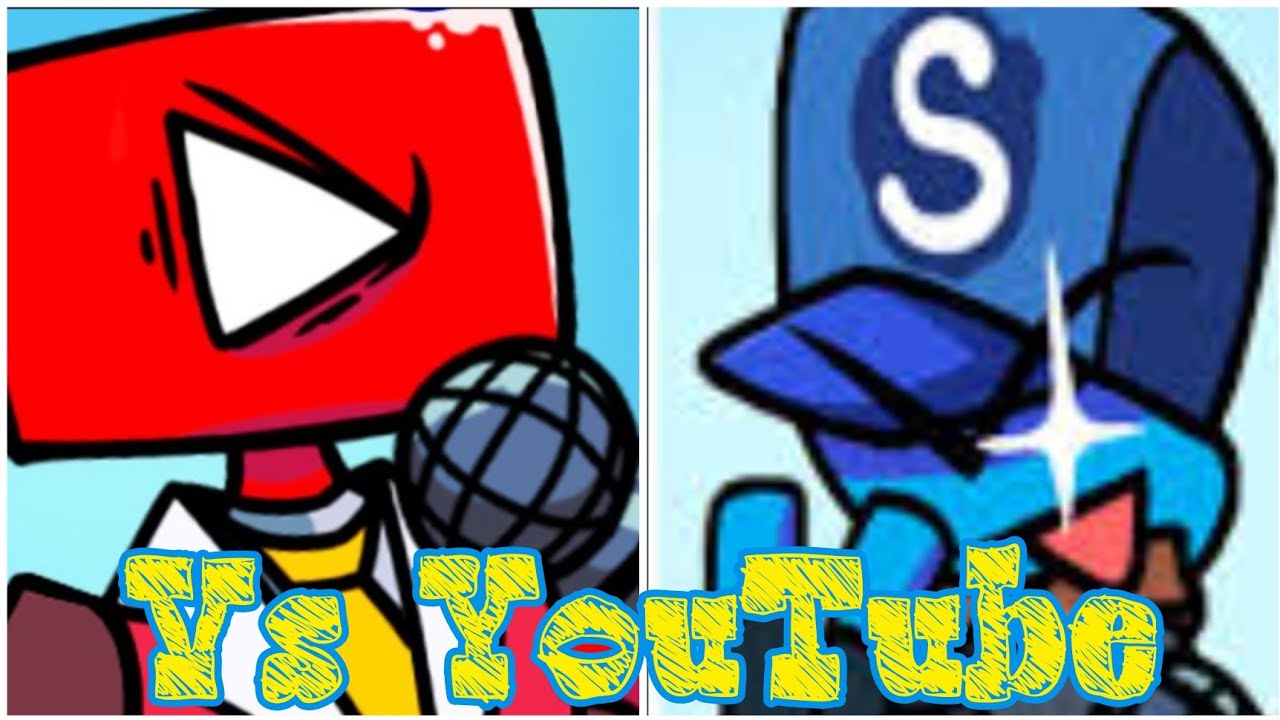 Vs YouTube fnf mod FULL WEEK - YouTube