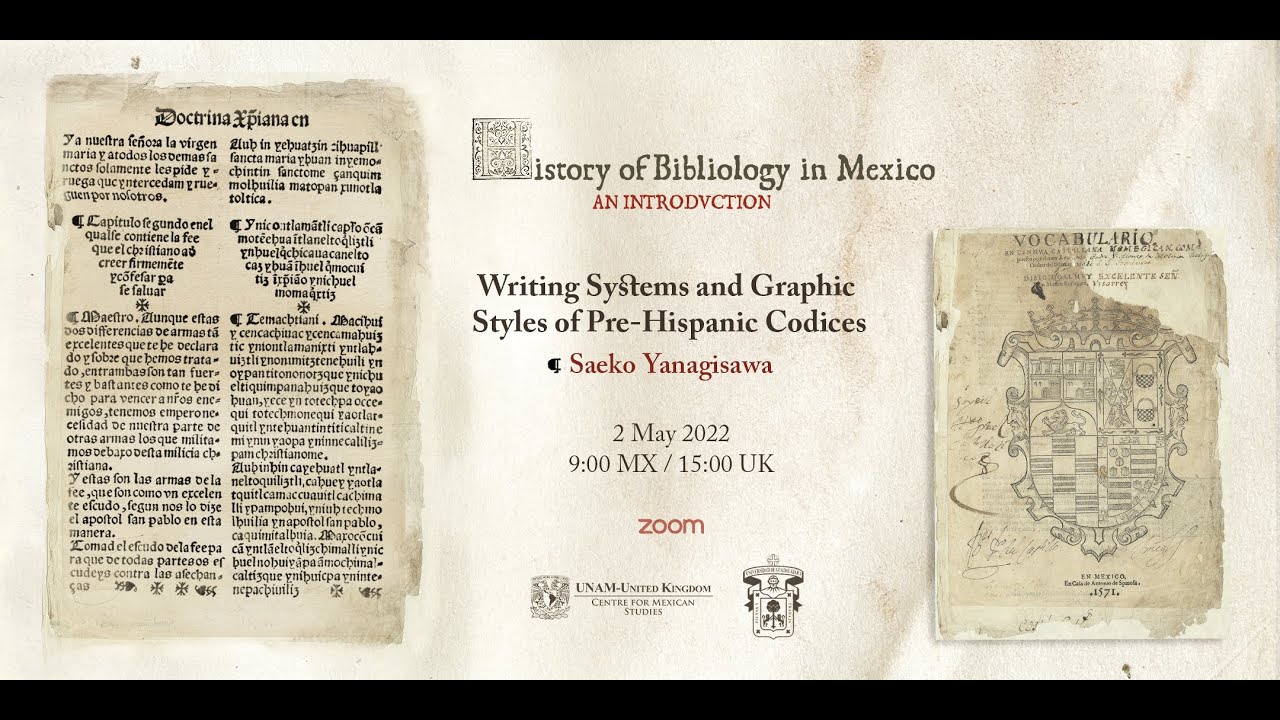 "Writing Systems and Graphic Styles of Pre-Hispanic Codices" | 1/11 An ...