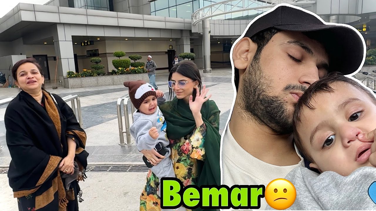 Mama or Saba ko behj diya wapsi ghar Basil ki Wajah se🥺 | baraf me nhi ...