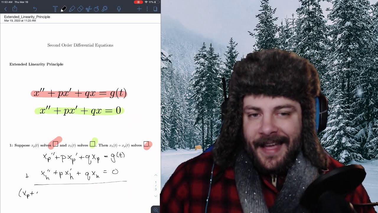 Extended Linearity Principle - YouTube
