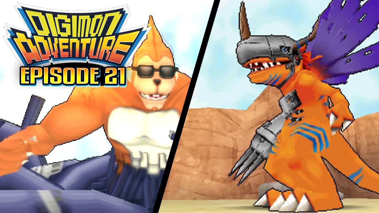 Digimon Adventure - Ep 21 : "The Earthquake of MetalGreymon" [PSP/ENG ...