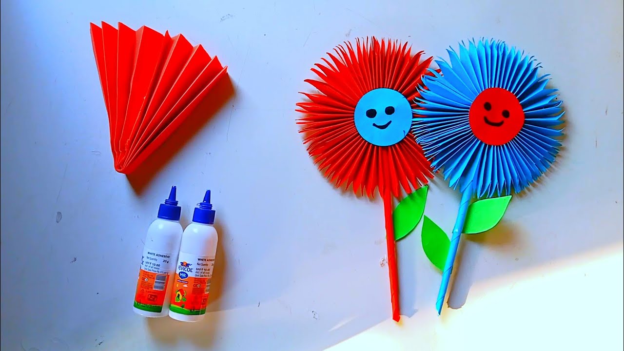 Beautiful Paper Flower Making | Diy Craft Ideas | Handmade Making ideas ...