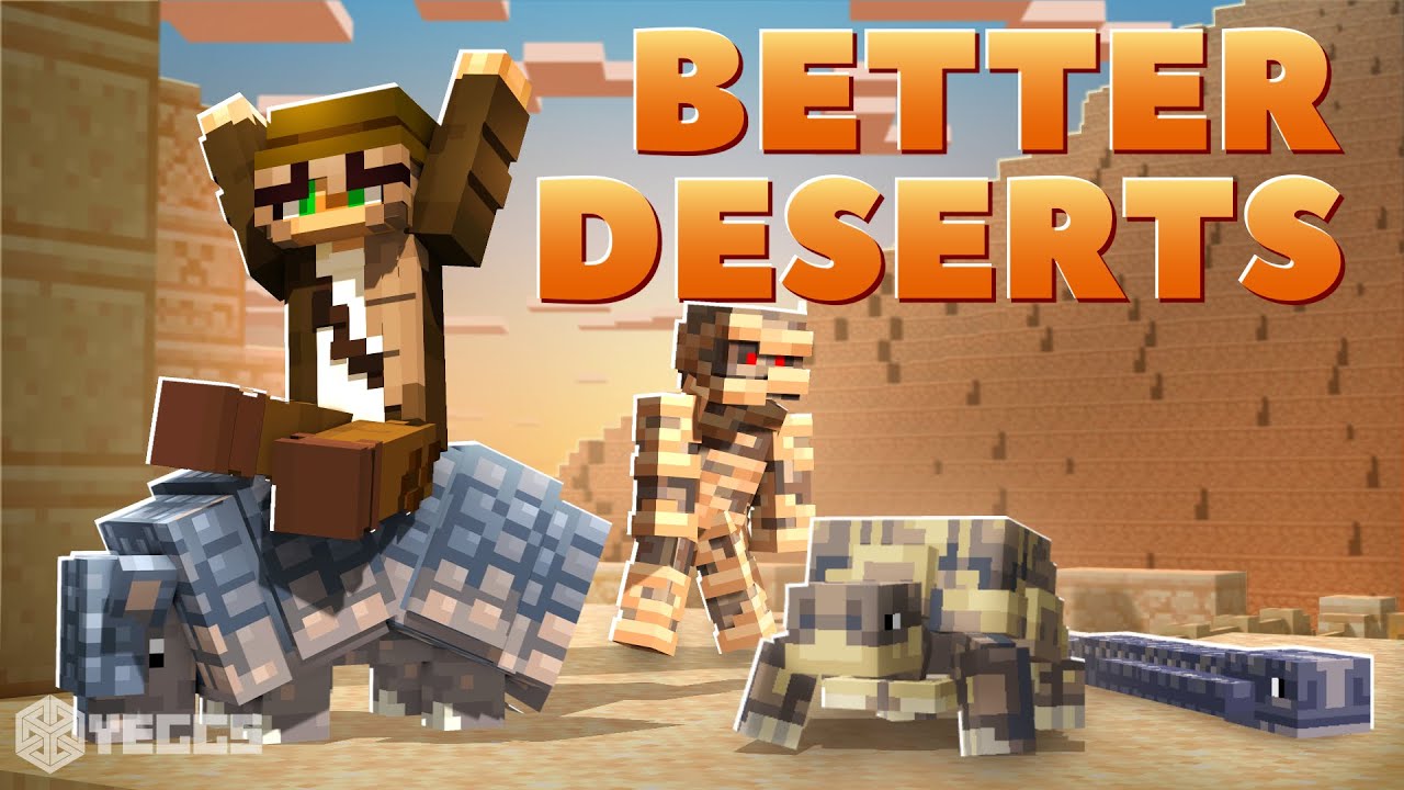 Yeggs | Minecraft Marketplace: Better Deserts - YouTube