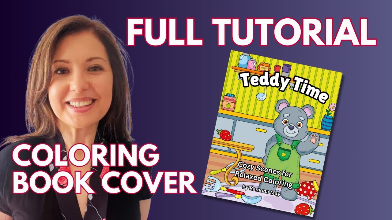 Create A Coloring Book With Me to Sell on Amazon KDP - Full tutorial on ...