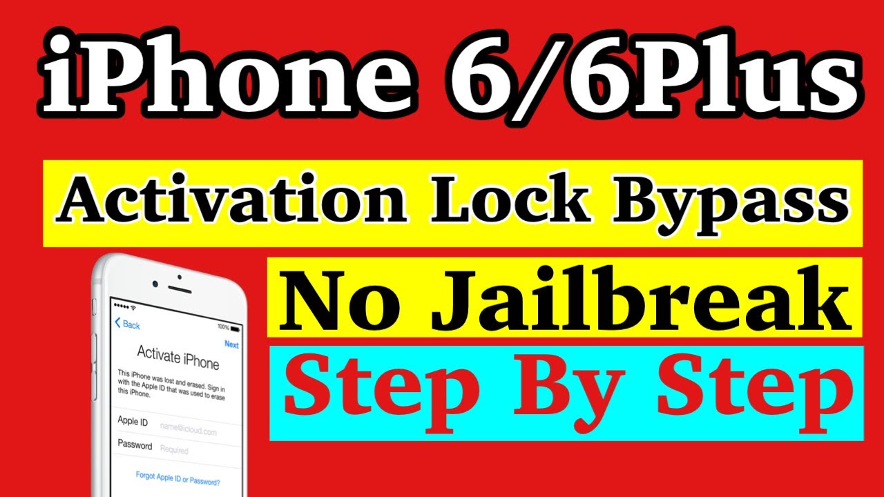 iPhone 6 6Plus iCloud Activation Lock Bypass iOS 12.5.7 BY Eft PRO - YouTube
