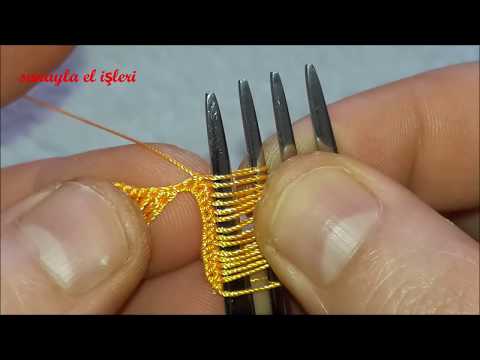 207 Midye tığ oyası yapımı