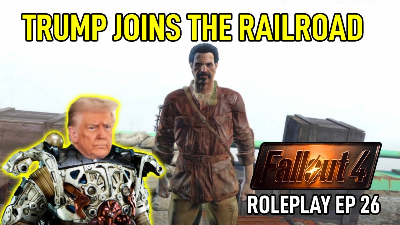 Fallout 4 Trump Roleplay EP 26 - Trump Joins The Railroad - YouTube