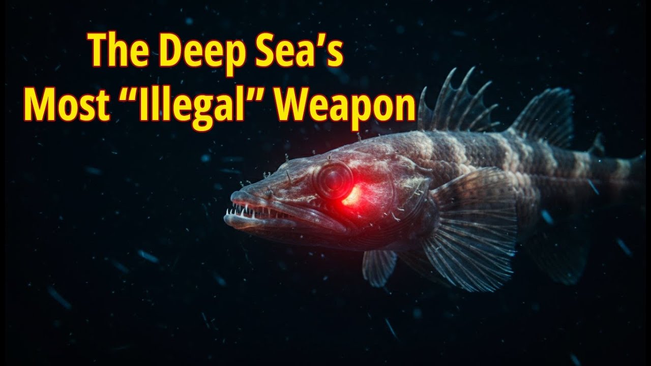 Evolution Went Too Far With The Dragonfish: The Invisible Sniper - YouTube
