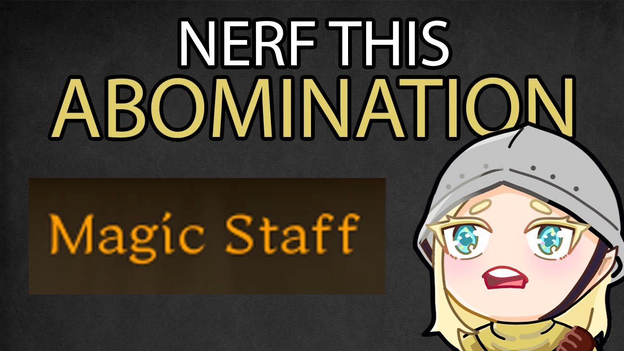 NERF MAGIC STAFF + CLERIC | Dark and Darker Cleric Solo - YouTube