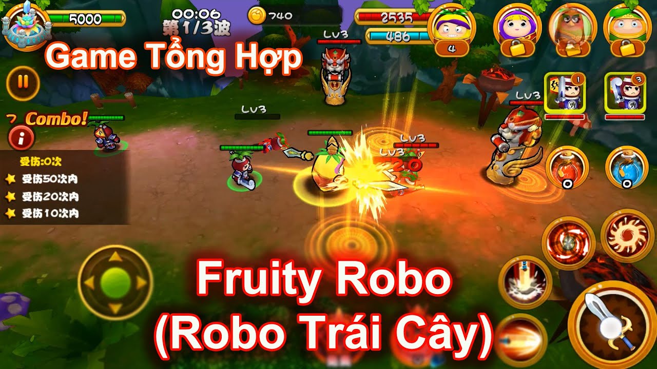 [Android/iOS] - Fruity Robo (Robo Trái Cây) - Game Cực Hay - YouTube