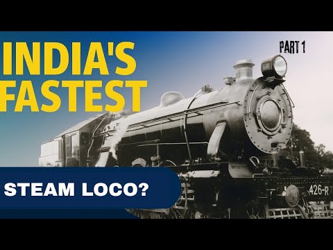 Story of Colonial India's Fastest steam Locomotive. XB steam Engine ...