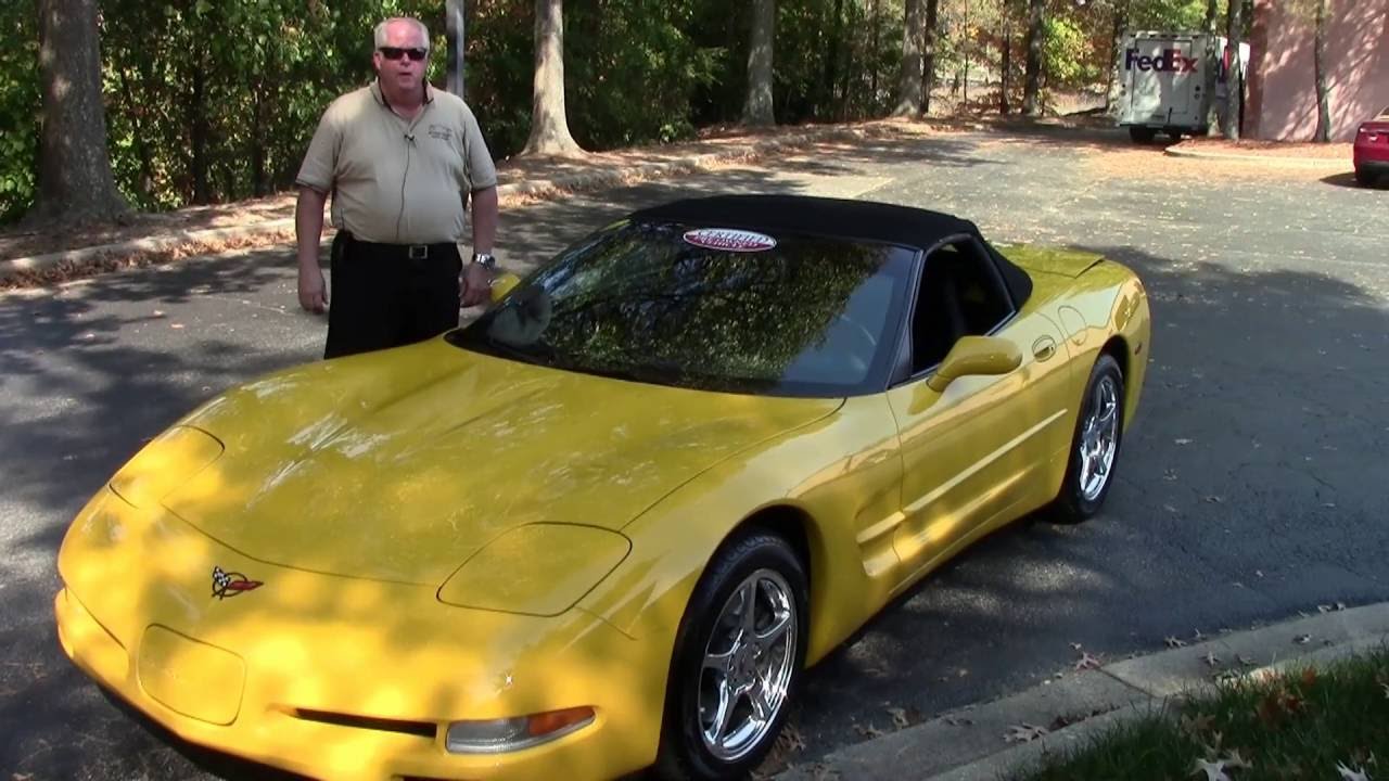 2002 Corvette Z51 1SC Convertible - YouTube
