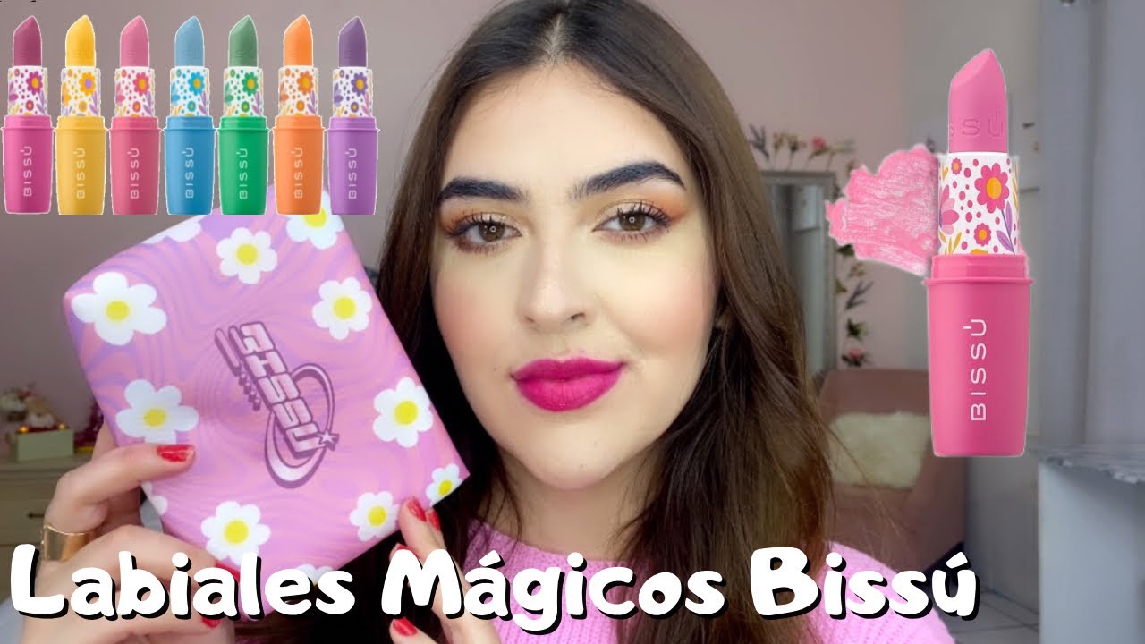 Bissú Nuevos Labiales Mágicos|Reseña + Swatches 💄 - YouTube