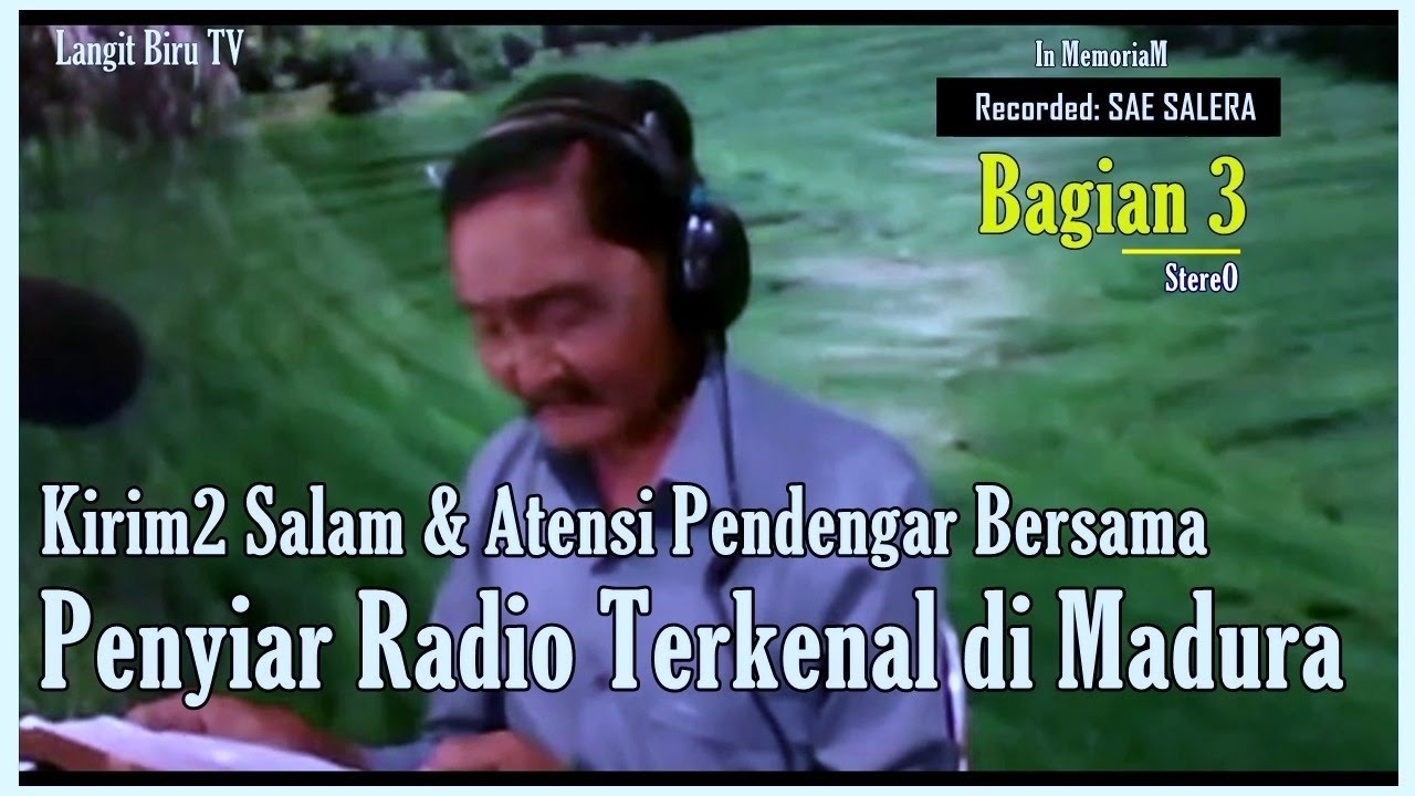 KIRIM2 SALAM DAN ATENSI PENDENGAR BERSAMA PENYIAR RADIO TERKENAL DI ...