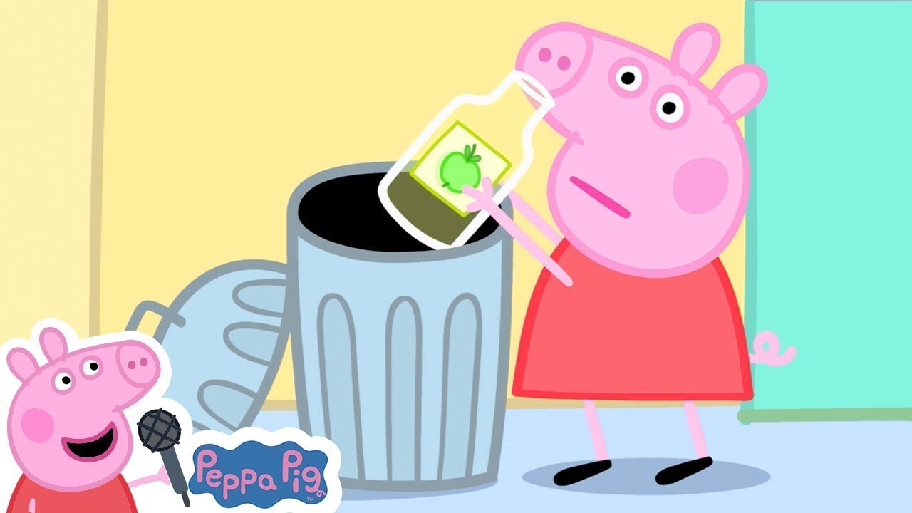 Recycling with Peppa Pig Song | Peppa Pig Songs | Peppa Pig Nursery ...