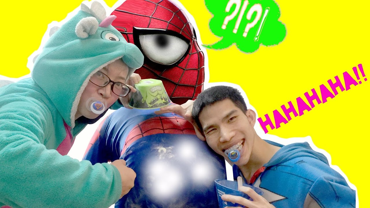 #Bad Baby Daddy vs Victoria Annabelle Messy Prank Toy Freaks Hidden Egg ...