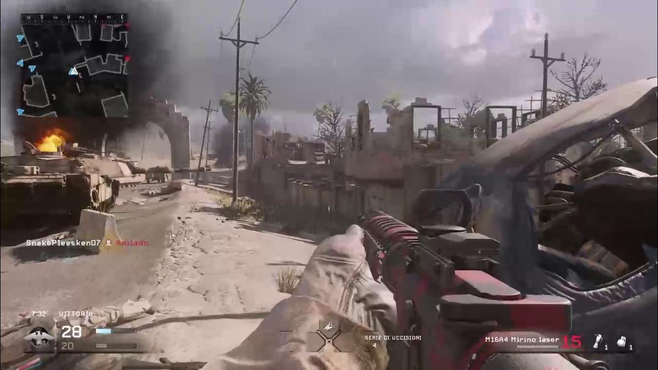 CoD4 Modern Warfare Remastered Multiplayer Live - Lan - YouTube