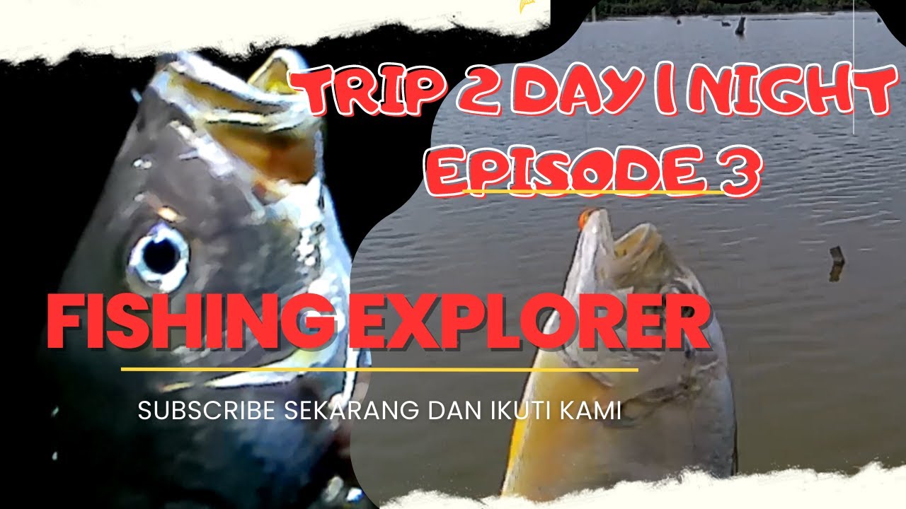 Trip 1 Day 2 Night, fishing in delta mahakam, #episode3 #fishing # ...