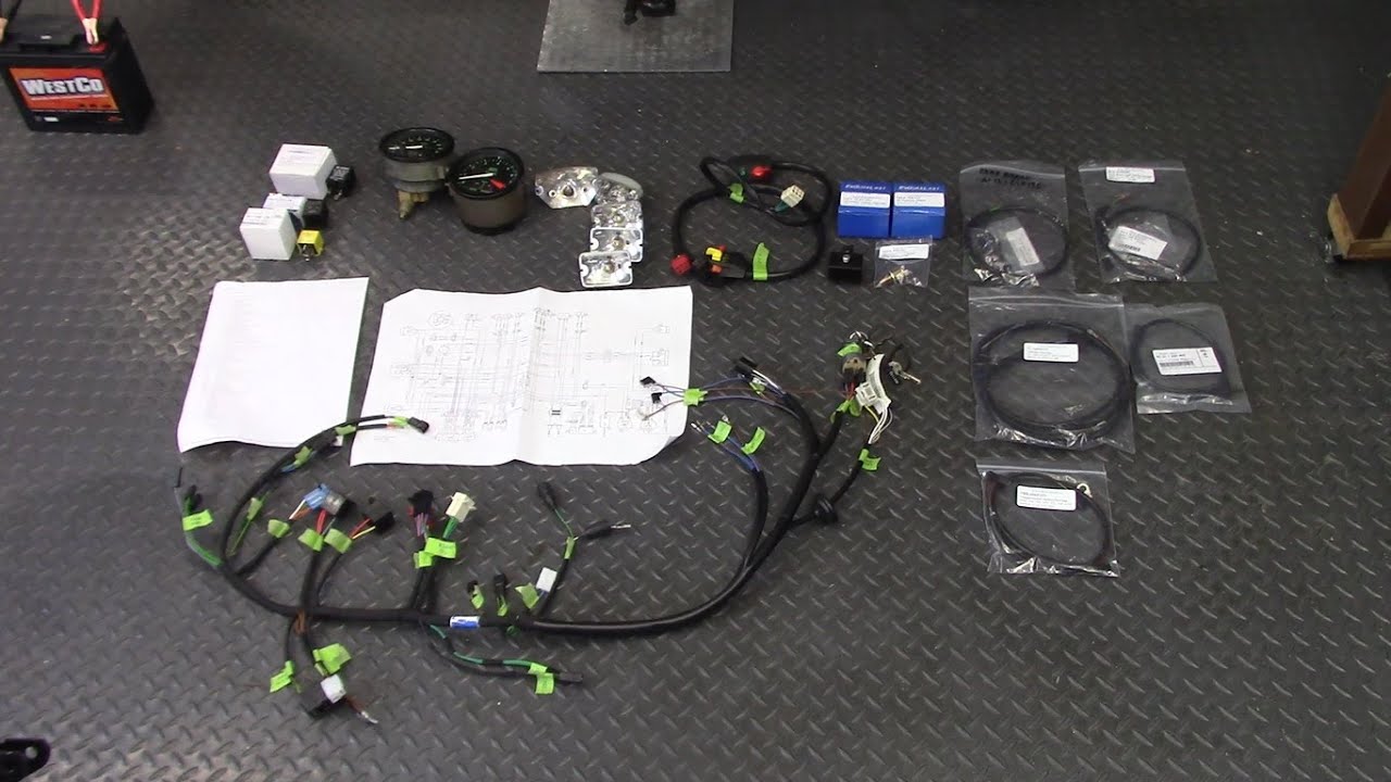 1983 BMW R80ST Install Electrical System - YouTube