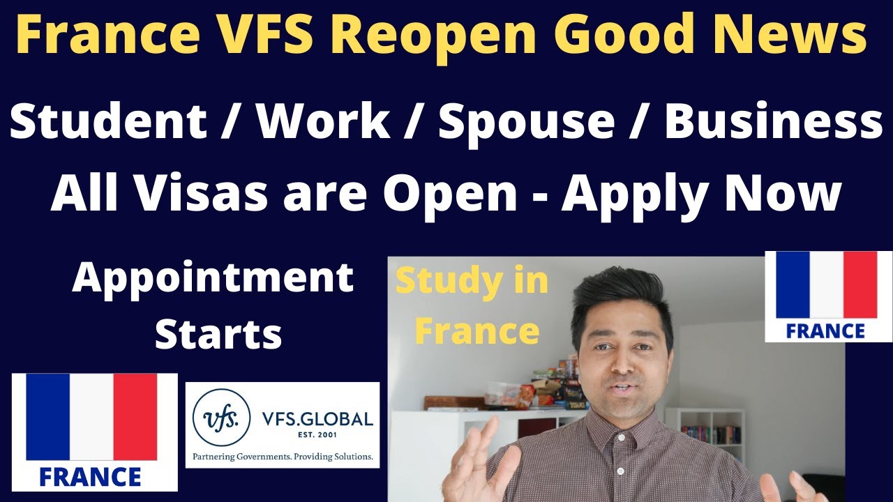 France VFS Visa Updates ! Student / Work / Spouse All Visas are Ready ...