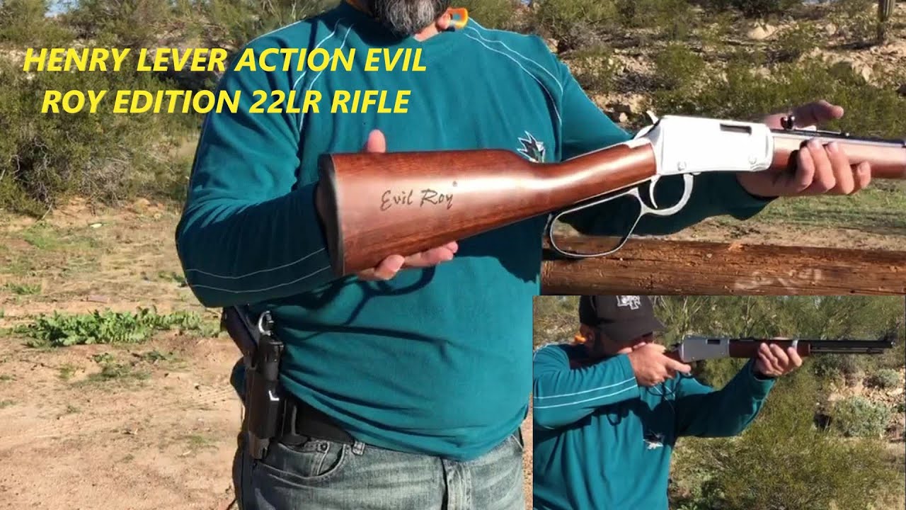 Henry Evil Roy 22LR Lever Action Rifle - YouTube