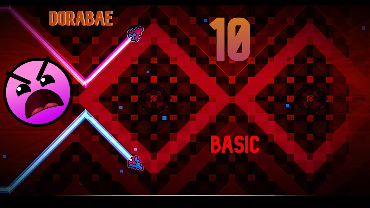 DORABAEBASIC10 by DORABAE | Geometry Dash [3] - YouTube