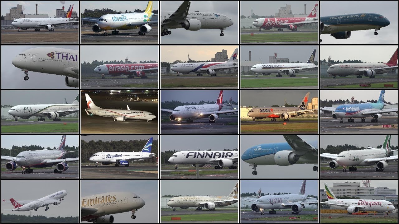 Plane Spotting at Narita International Airport 2017 | NRT/RJAA - YouTube