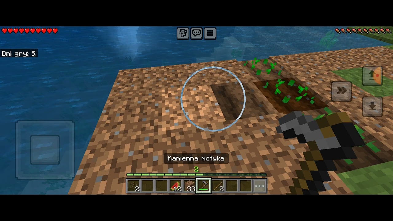 MINECRAFT NA TELEFON-ODC 4 WSTAWIANIE SZYB -PART2 - YouTube