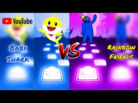 Baby Shar vs Rainbow Friends | Baby Shark мен Rainbow Friends таймашат ...