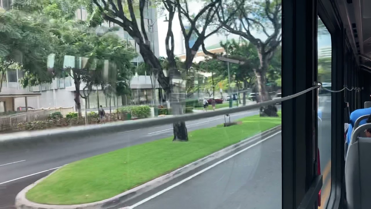 TheBus Route 8 Ala Moana Center, Bus 4002 (Part 4) - YouTube