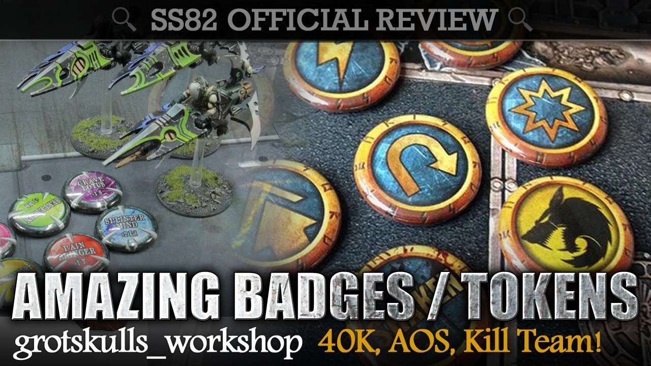 AMAZING Tokens / Badges for Warhammer 40K, AOS, and Kill Team by ...
