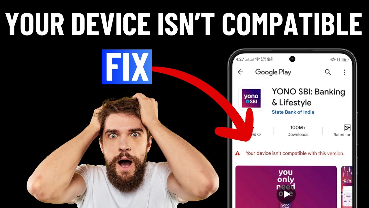 Fix Your Device Isn't Compatible With This Version on Play Store - YouTube