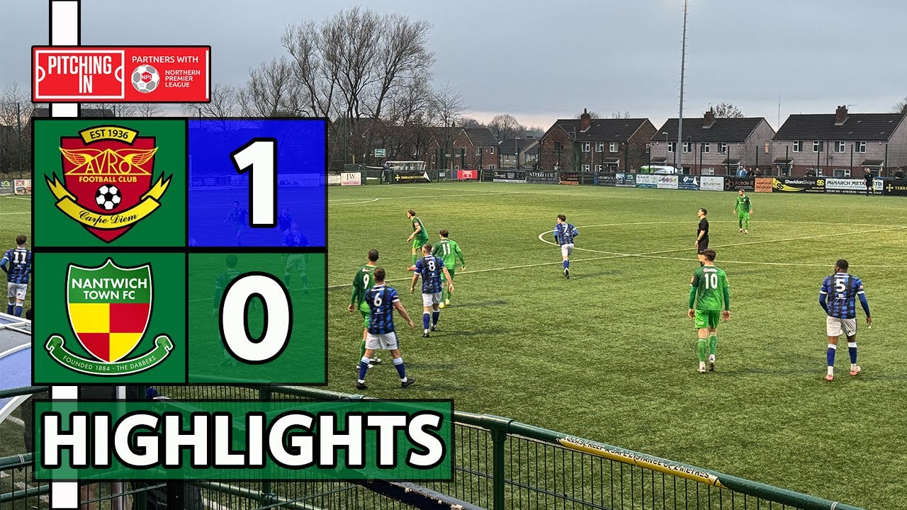 HIGHLIGHTS | Avro FC 1-0 Nantwich Town | PitchingIn NPL West | 22/11/25 ...