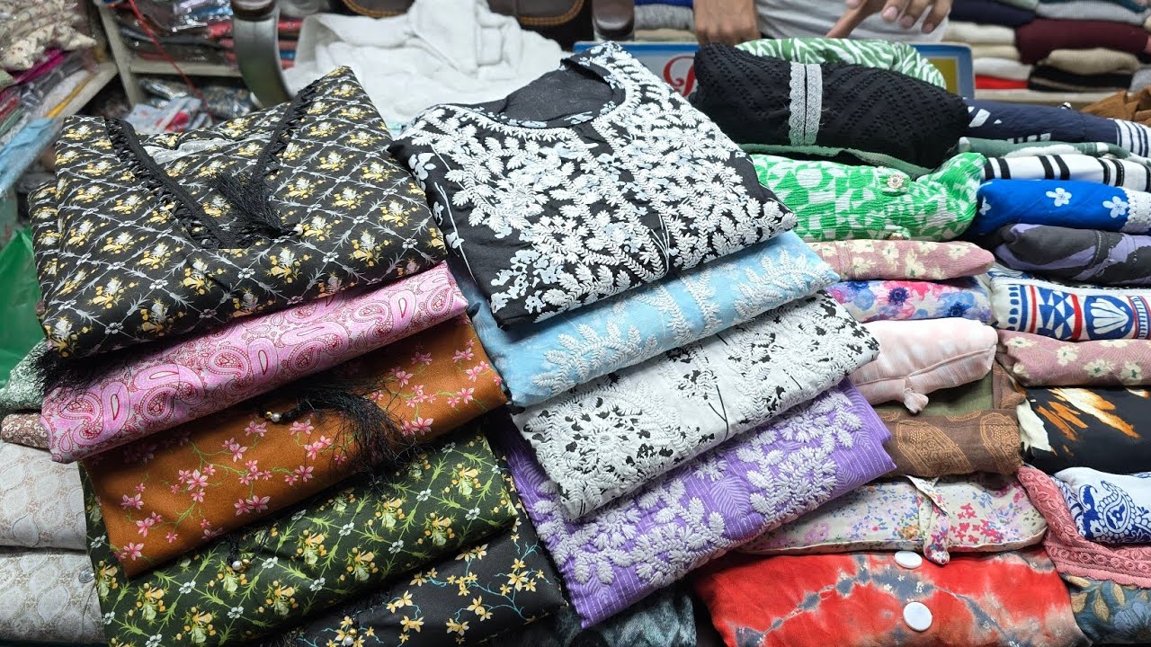 200 টাকা থেকে ওয়ানপিস, টুপিস,লং গাউনের লুটপাট অফার। wholesale market ...