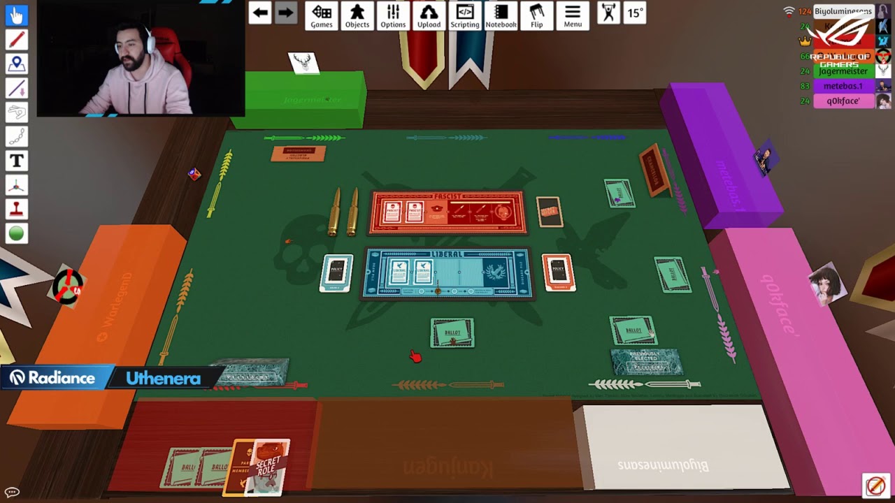 UTHENERA - TABLETOP SİMULATOR SECRET HİTLER OYNUYOR #7 - YouTube