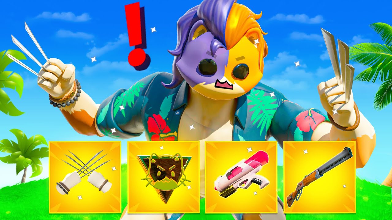 NEW SUMMER MEOWSCLES Boss in Fortnite Season 3 - YouTube