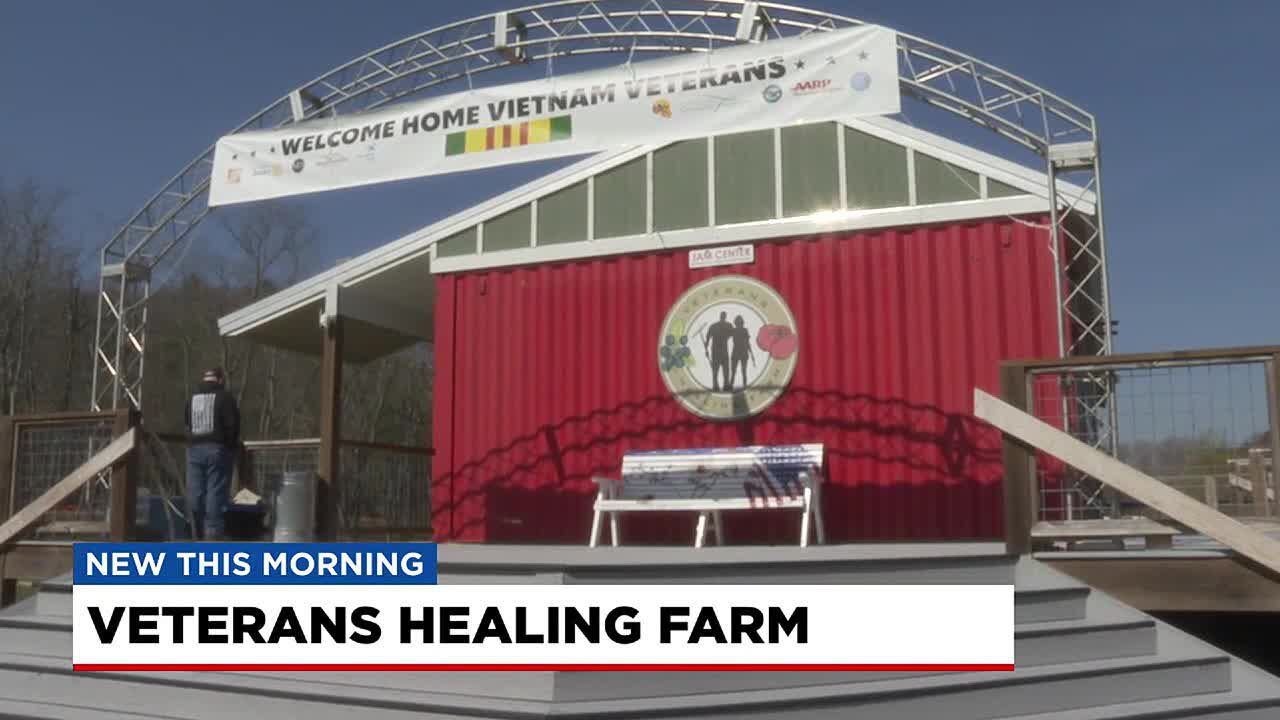 Veterans healing farm in Hendersonville - YouTube