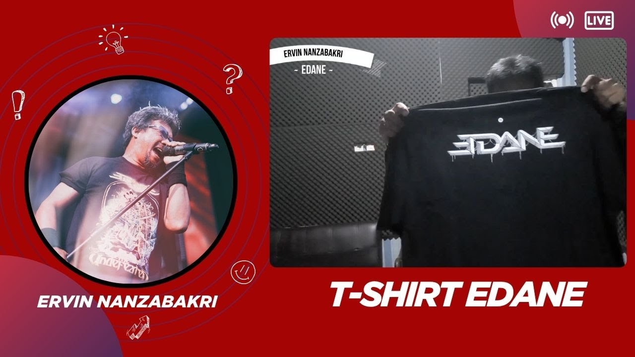 ERVIN NANZABAKRI - TSHIRT EDANE TERBARU https://www.instagram.com ...