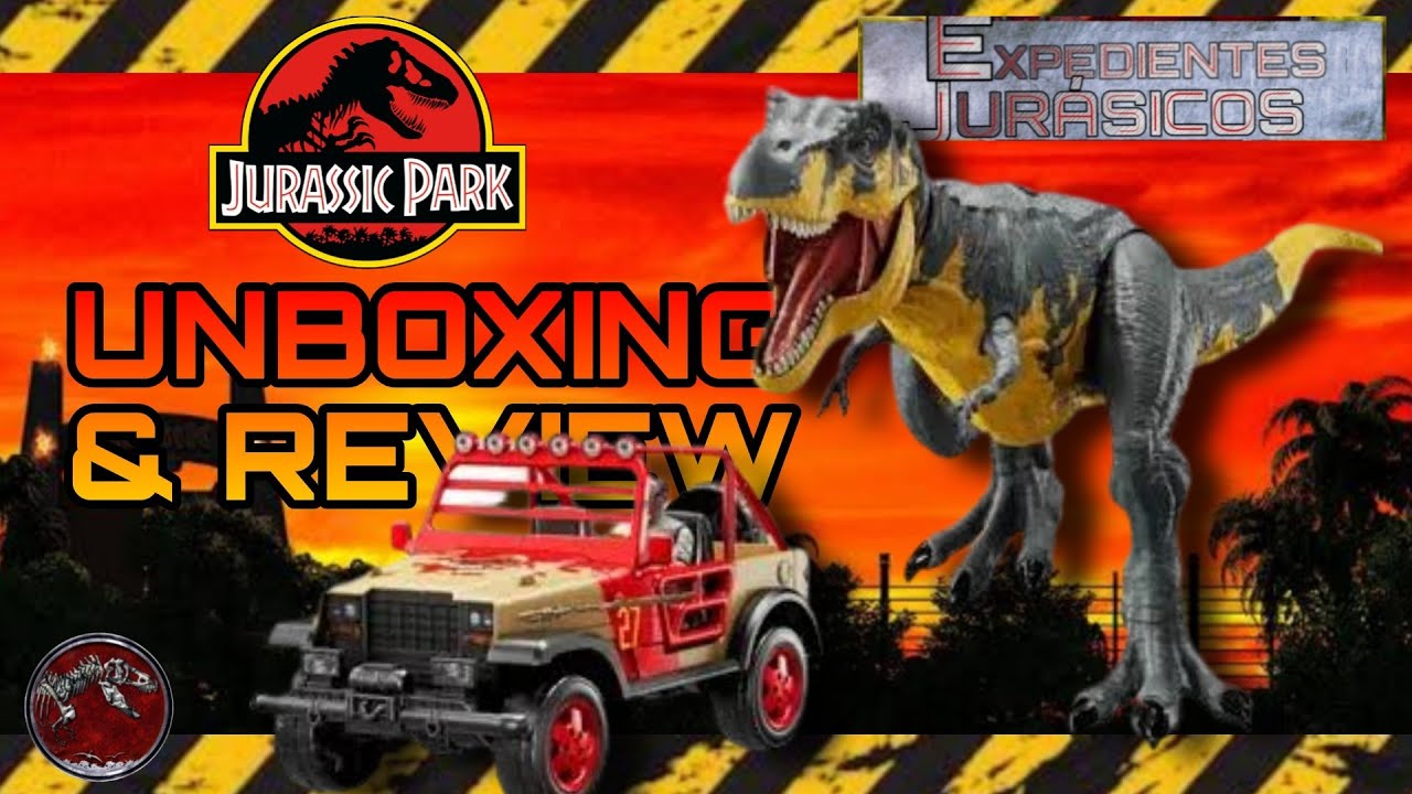 Tyrannosaurus Rex Off-Road Tracker Pack | UNBOXING & REVIEW | 93 ...