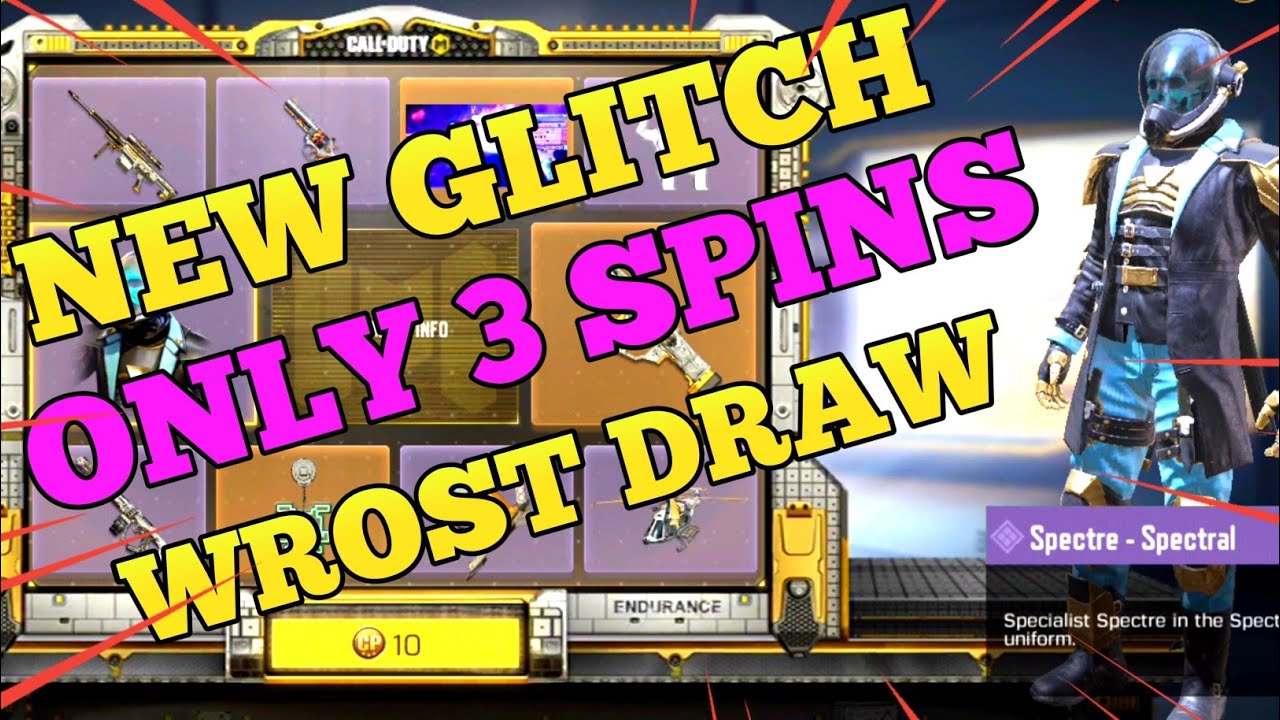 The Void Redux Lucky Draw Codm | Only 3 Spin For cordite ZeroG | New ...