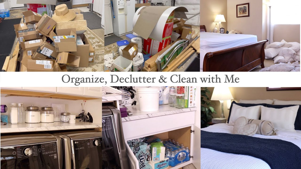 CLEAN, DECLUTTER & ORGANIZE | MOTIVATION TO GET ORGANIZED IN 2021 - YouTube