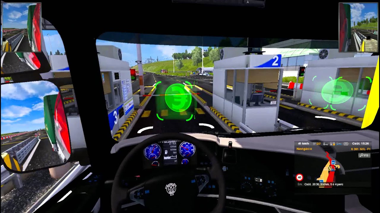 ETS 2 Kapu Tollgate Pass Mod v2 0 - YouTube