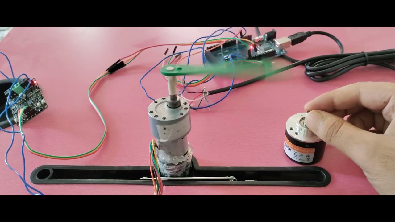 Speed control of DC motor using rotary encoder. || PWM | Arduino - YouTube